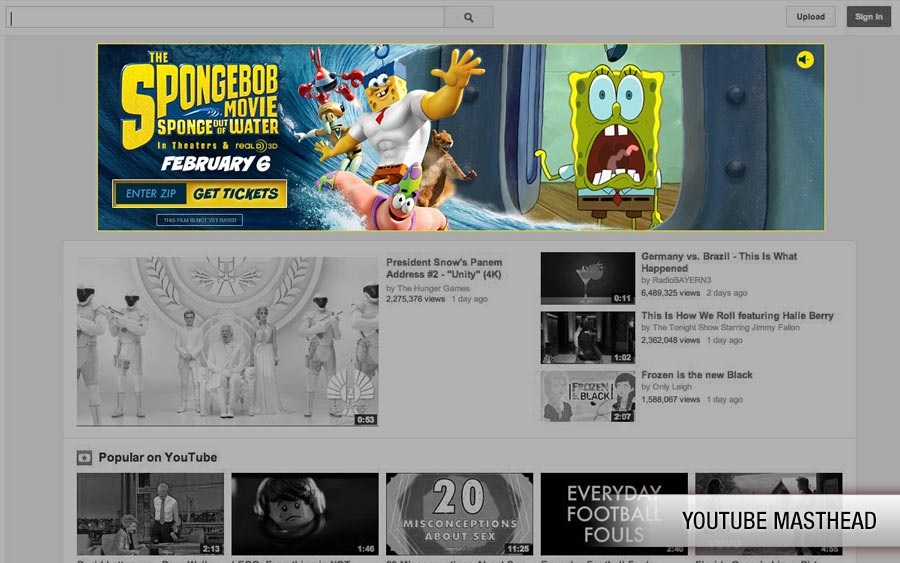 Spongebob Digital Advertising - www.2ndreactor.com