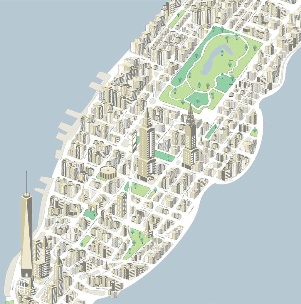 NYC Path - Rachel Rusk Designs