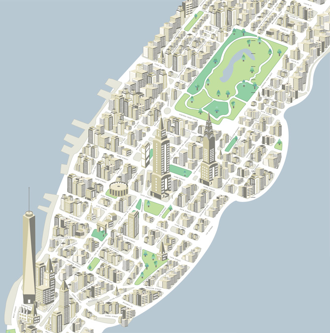 NYC Path - Rachel Rusk Designs