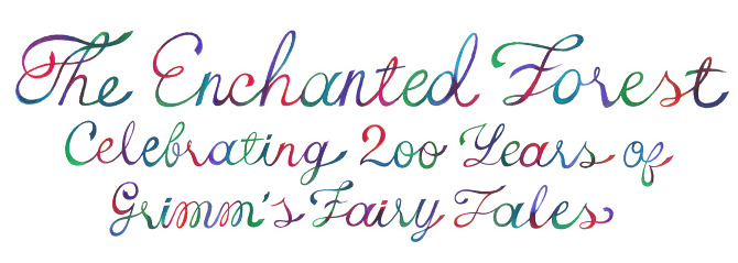 The Enchanted Forest Typography - Natsuki Otani Illustration