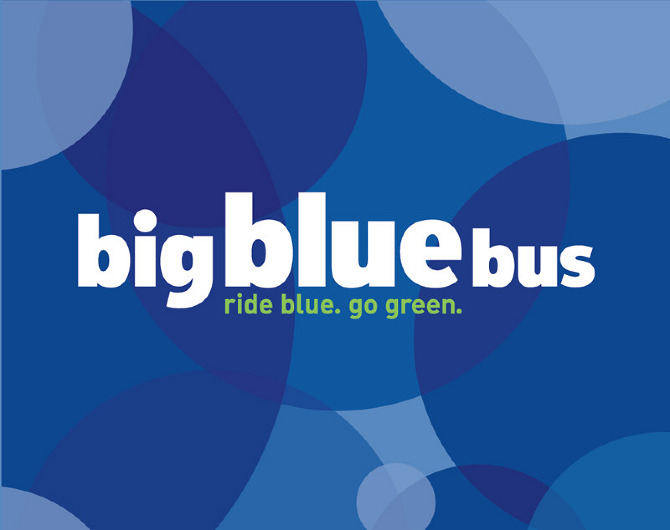 Big Blue Bus - designmarc