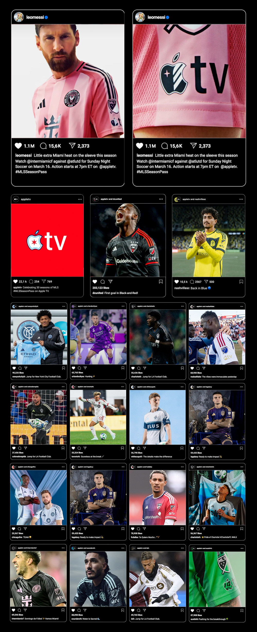 APPLE • MLS LOGOS • TV - fuku