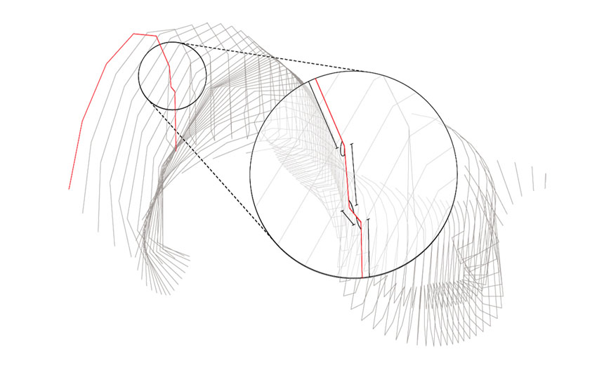 Wave Pavillion - Fabrications Robotics Network