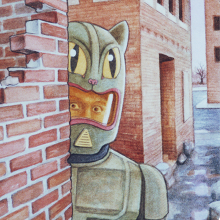 Ancient Eskimo Astronaut - david birkey