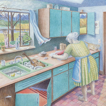 Ancient Eskimo Astronaut - david birkey