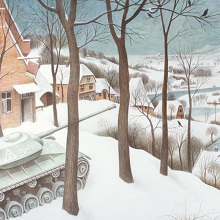 Ancient Eskimo Astronaut - david birkey