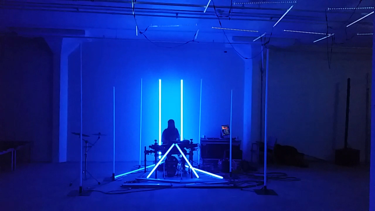 INTERACTIVE DRUM (Alpha version) - Aude Guivarc'h New Media Artist ...