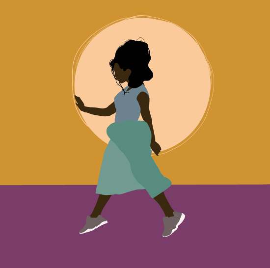 Procreate Illustration - Yoga + Freelance - Catherine Bellini