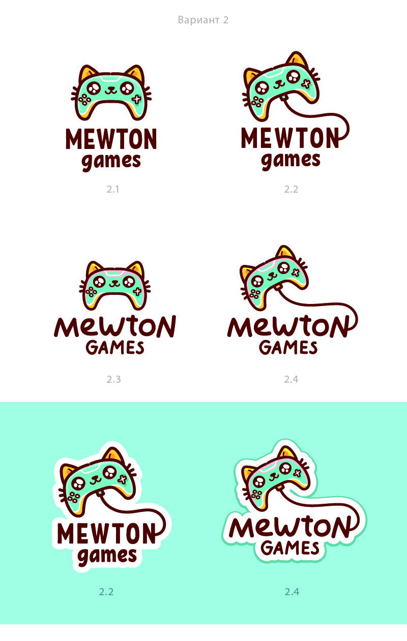 Mewton Games logo - Svetlana Tokarenko