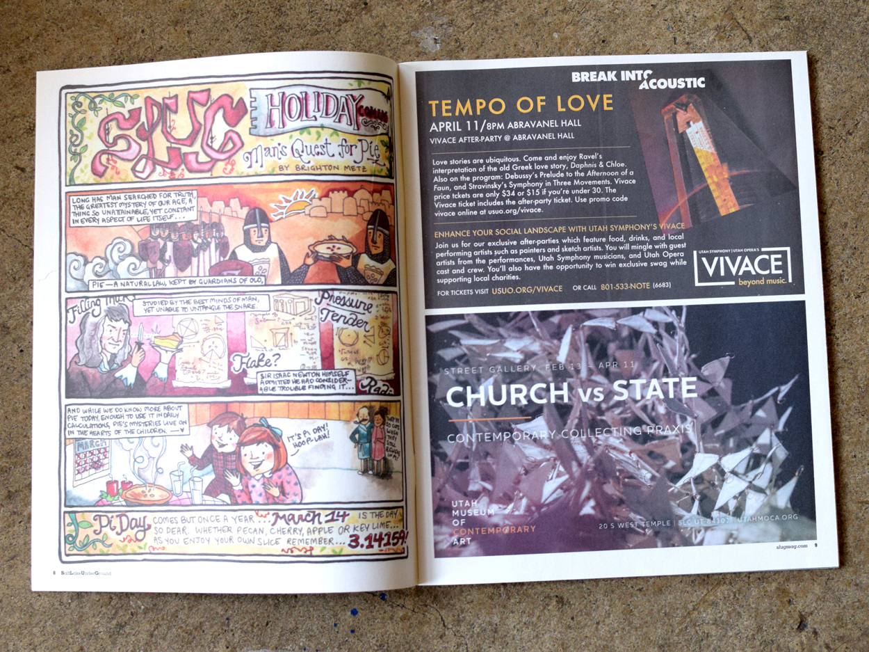 SLUG Magazine - Various work, 2014 - present - Brighton Carper Ballard