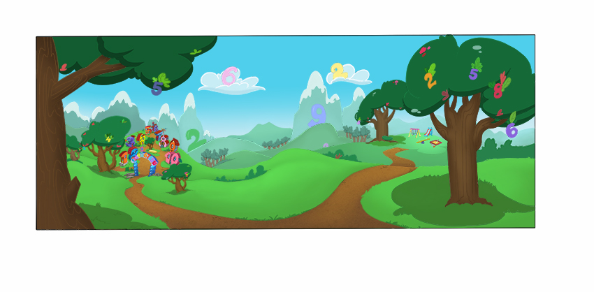 Leap Frog BG Painting - rami kim