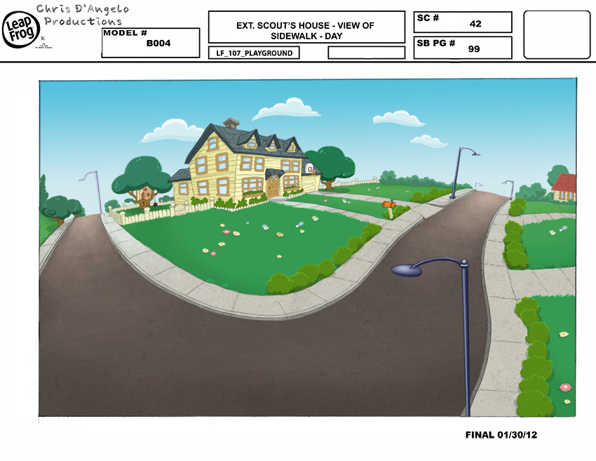 Leap Frog BG Painting - rami kim