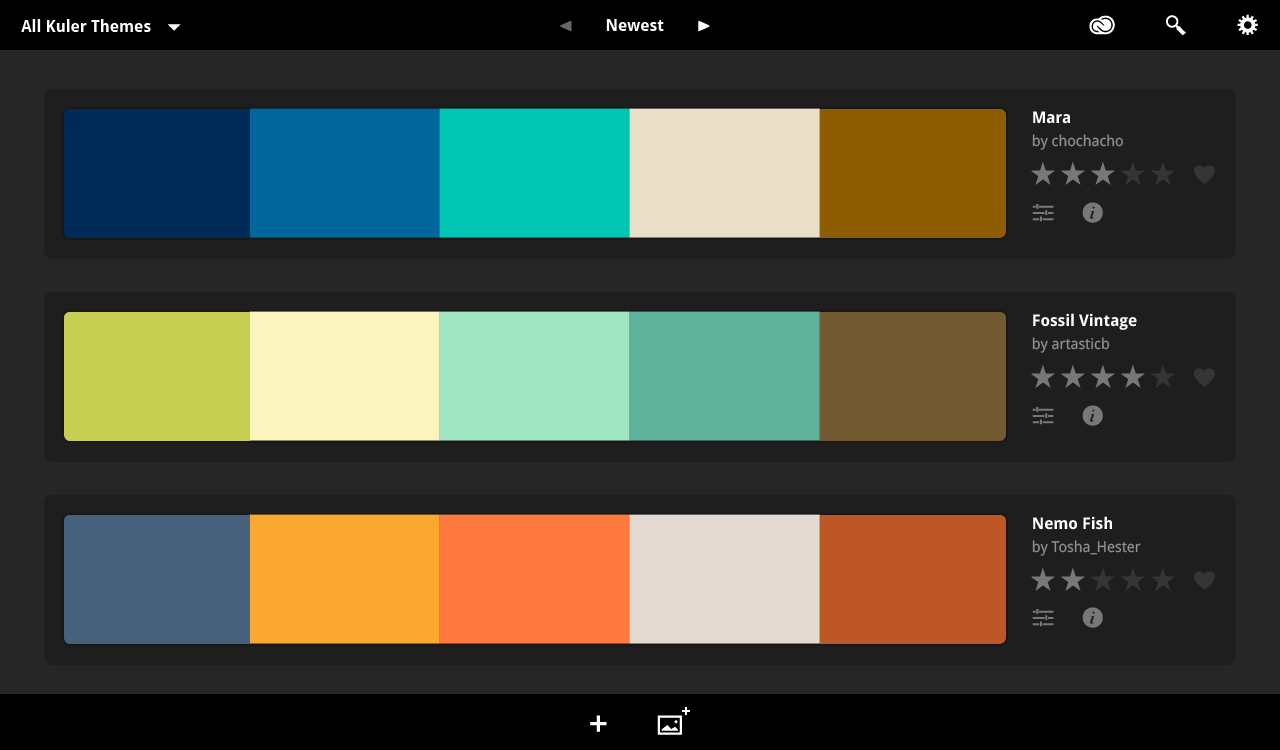 ADOBE KULER (Android) - socktopus