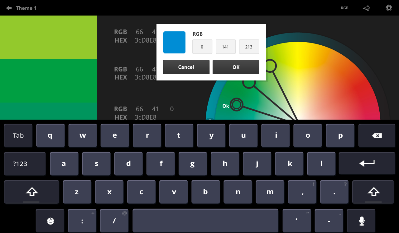 ADOBE KULER (Android) - socktopus