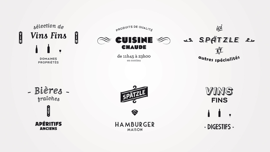 LA CORDE À LINGE - BRASSERIE - P. Claude Drach