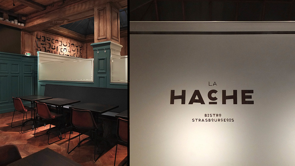 LA HACHE - RESTAURANT - P. Claude Drach