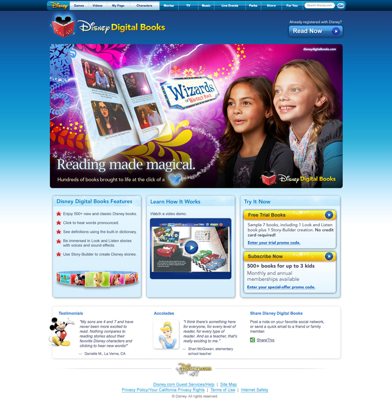 Disney Digital Books - Winowiecki