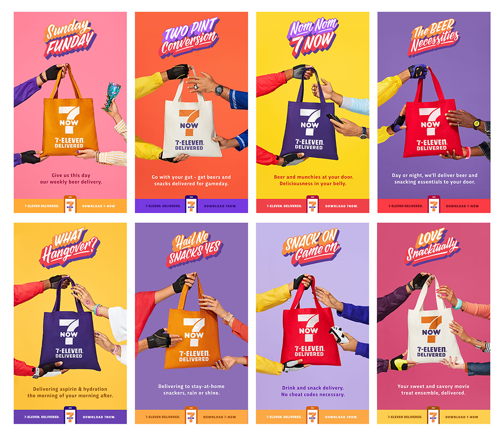 7-Eleven Delivery App Launch Campaign - ryankalus.com