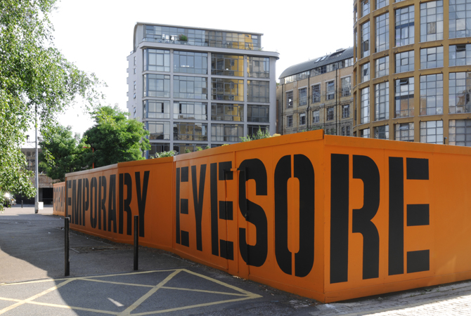 TEMPORARY EYESORE - Elias Redstone
