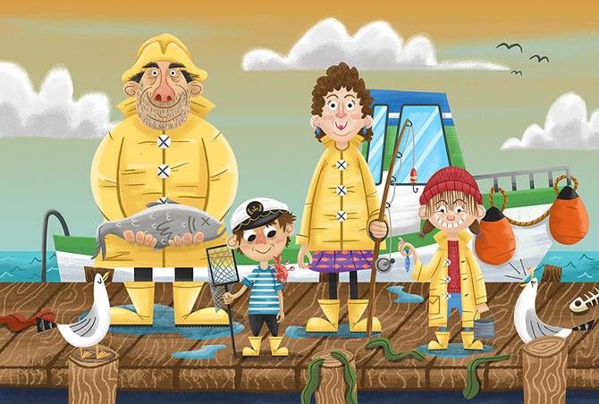 Fisherman's Family - james@jamesloram.com