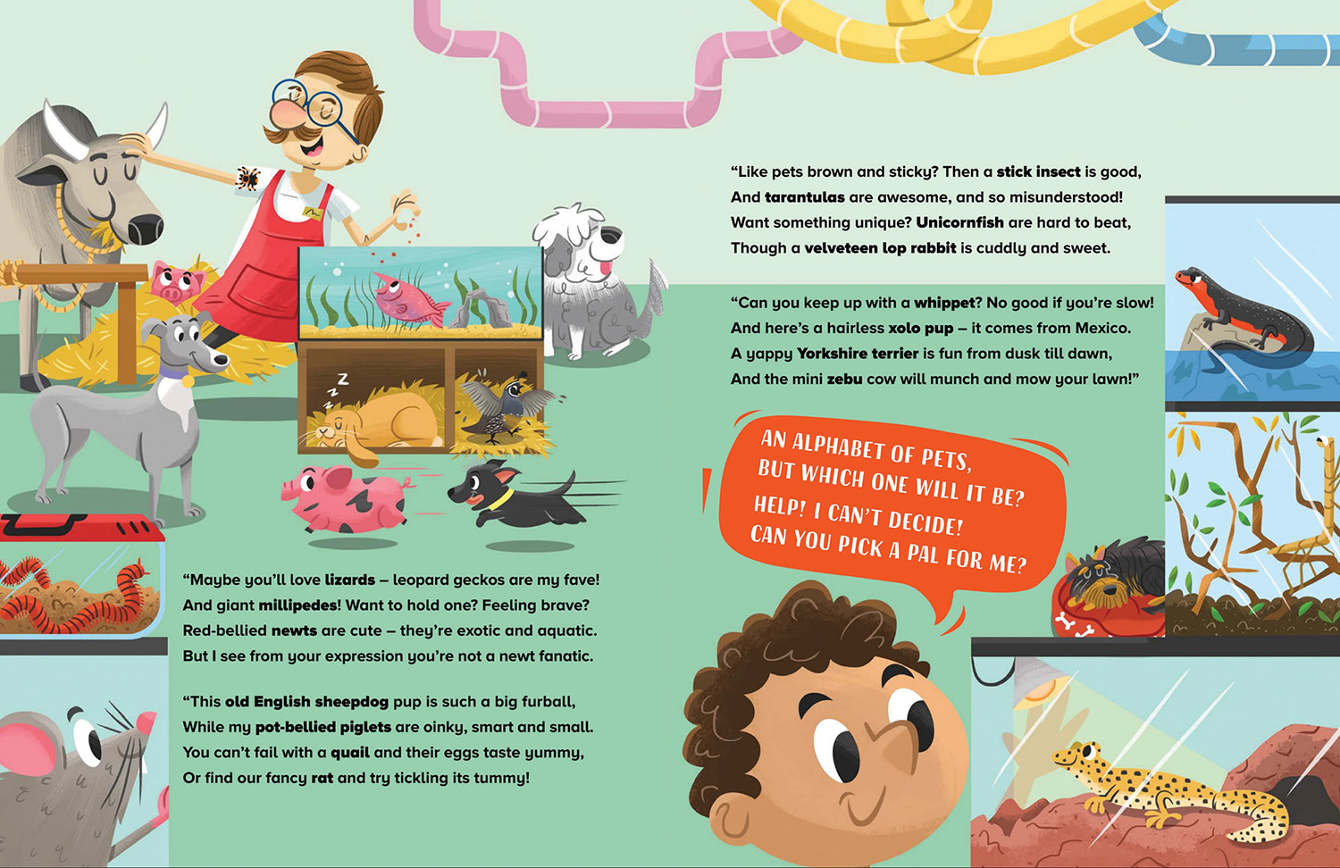 Storytime Magazine - Alphabet Pet Shop - james@jamesloram.com