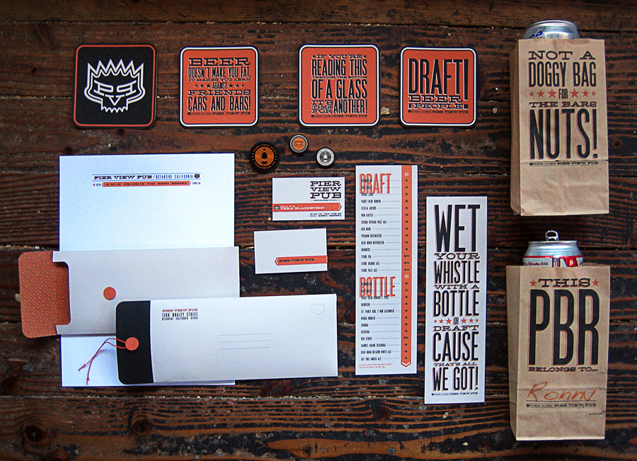 Pier View Pub - Daran Brossard Creative Co. / DBCCo.