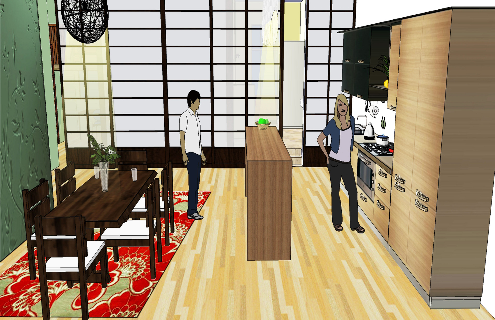 Japanese Loft - SMcGrew Design