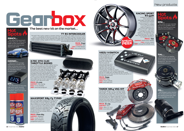 Redline Magazine Layout - Tim Design