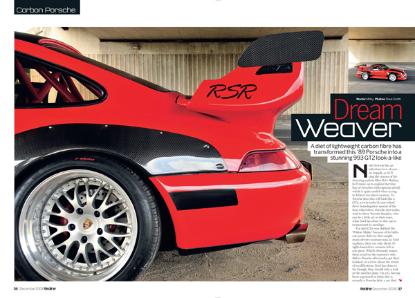 Redline Magazine Layout - Tim Design