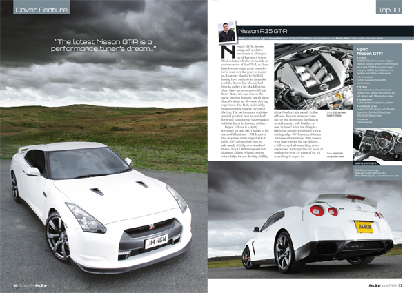Redline Magazine Layout - Tim Design