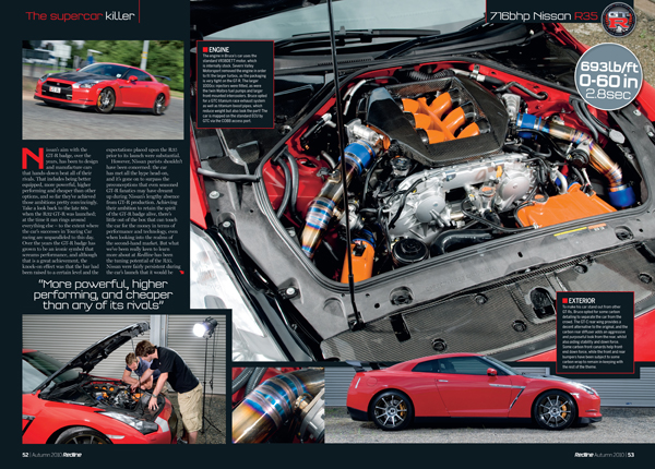 Redline Magazine Layout - Tim Design