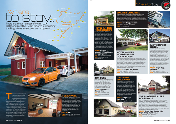 Redline Magazine Layout - Tim Design