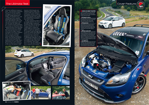 Redline Magazine Layout - Tim Design