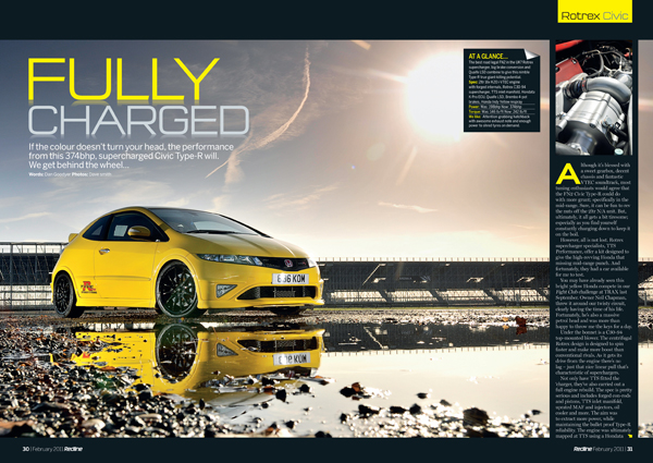Redline Magazine Layout - Tim Design