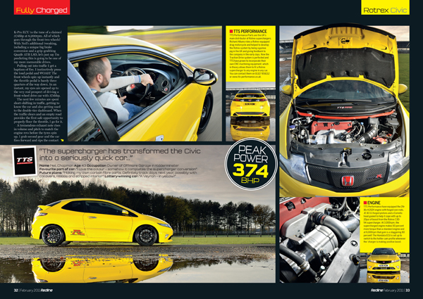 Redline Magazine Layout - Tim Design