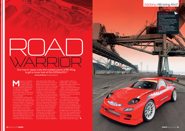 Redline Magazine Layout - Tim Design