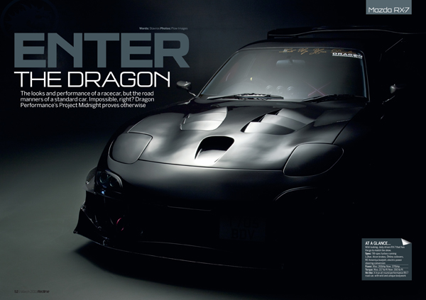 Redline Magazine Layout - Tim Design