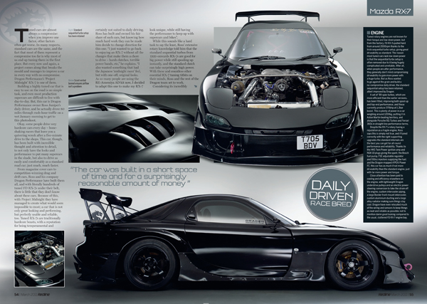 Redline Magazine Layout - Tim Design