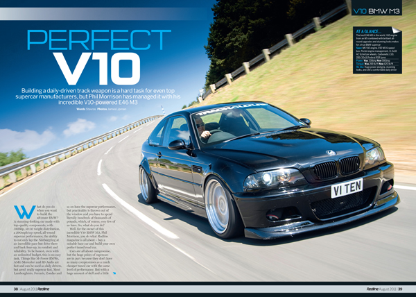 Redline Magazine Layout - Tim Design