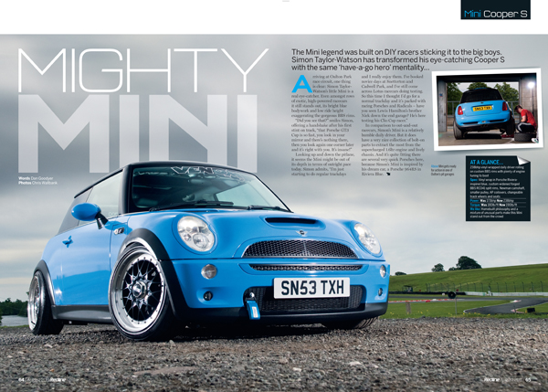 Redline Magazine Layout - Tim Design