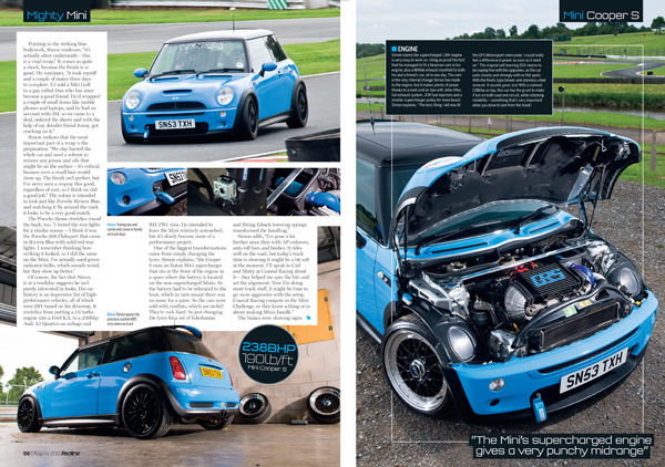 Redline Magazine Layout - Tim Design