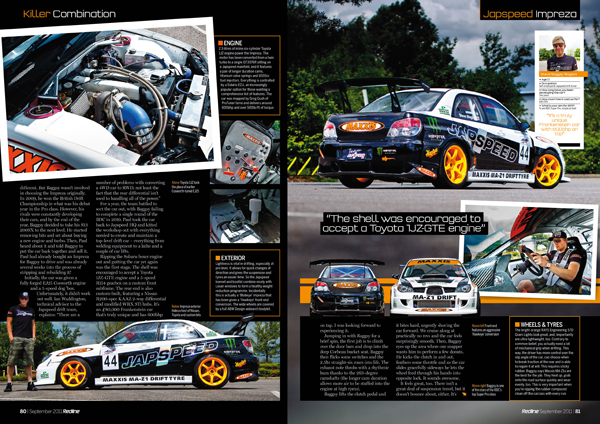 Redline Magazine Layout - Tim Design