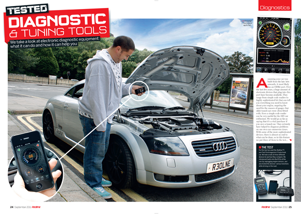 Redline Magazine Layout - Tim Design