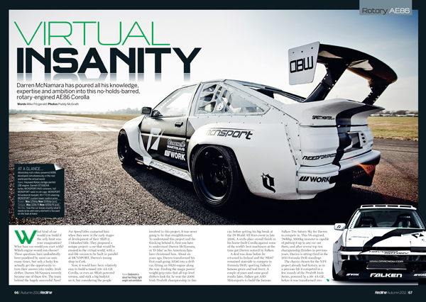 Redline Magazine Layout - Tim Design