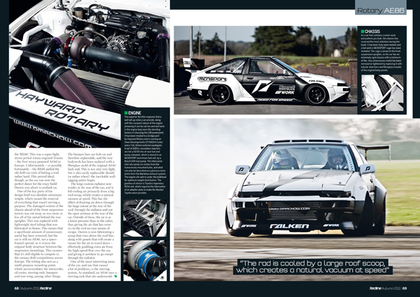 Redline Magazine Layout - Tim Design