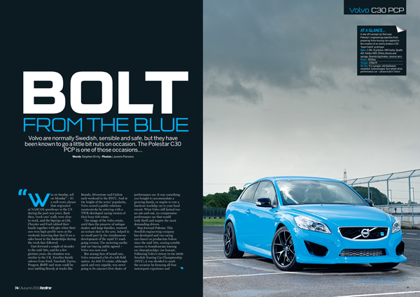 Redline Magazine Layout - Tim Design