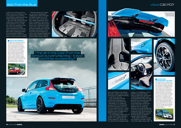 Redline Magazine Layout - Tim Design