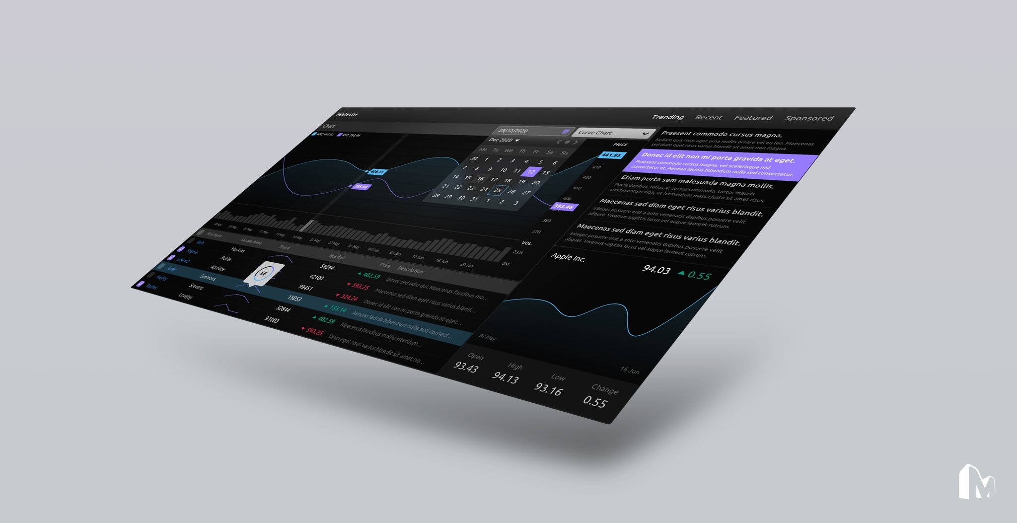 Matter UI Kit - Rich Holt - Product Designer