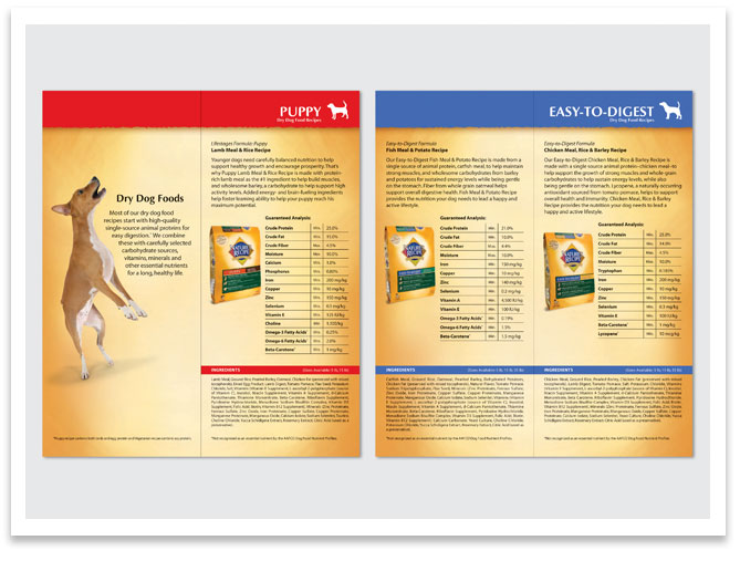 Nature's Recipe Collateral - vorpdesign