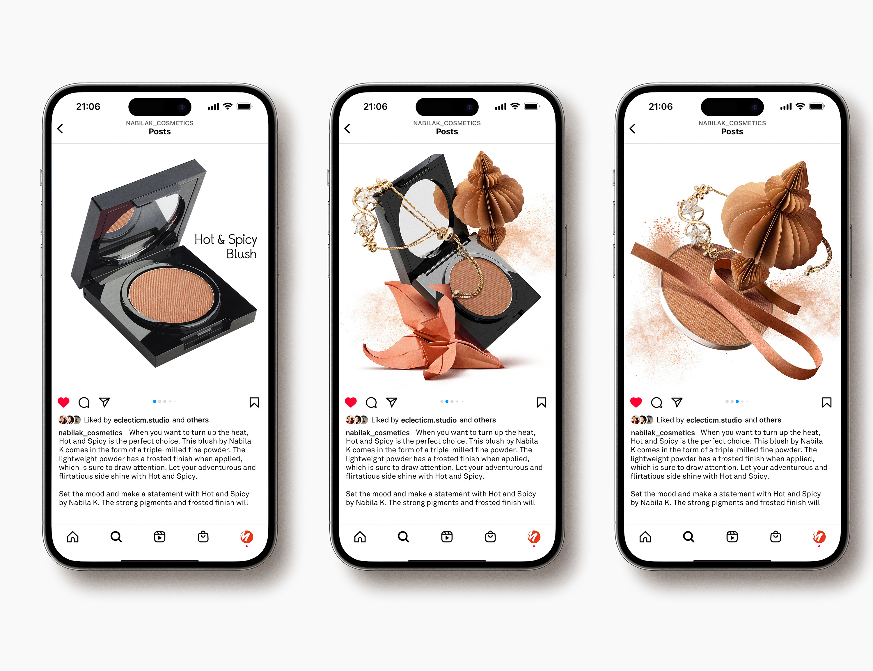 'Nabila K' blush - Mitin/Design